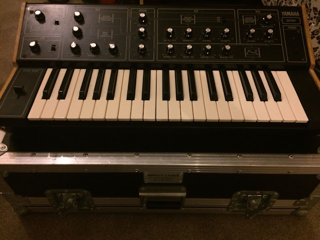 MATRIXSYNTH: Yamaha CS5 Analogue Synth SN 7838 with Custom Moog Style Knobs