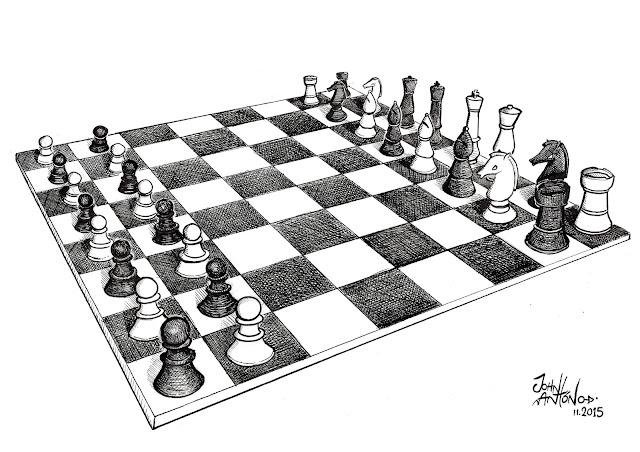 John Antóno :: Cartoonist: Chess War