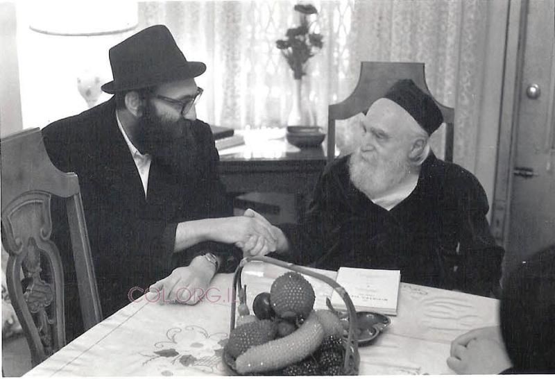 Circus Tent - הירשל ציג'ס בלאג: Rav Moshe Feinstein's yechidus with the ...