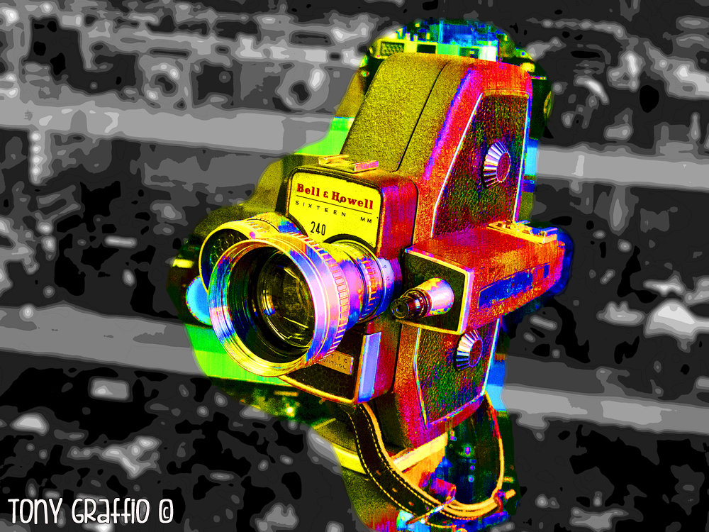 ORPHO: Old glorious movie cameras: Bell & Howell 240 sixteen millimeters