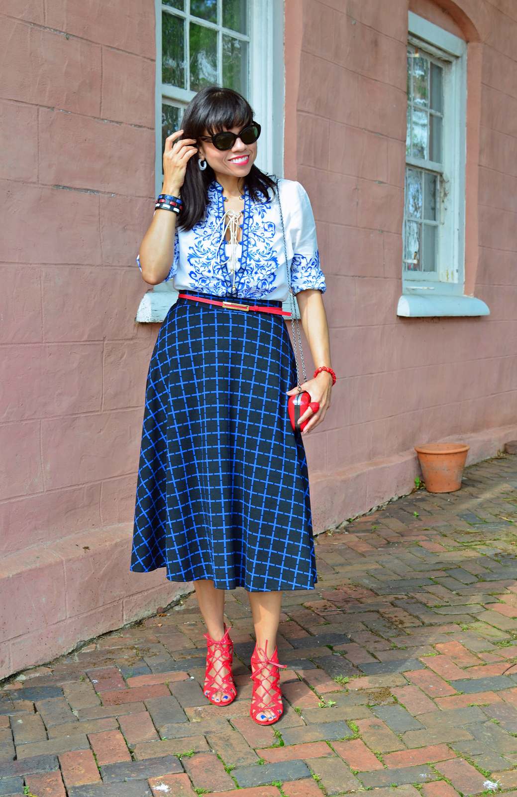 Retro Midi-Skirt | MY SMALL WARDROBE