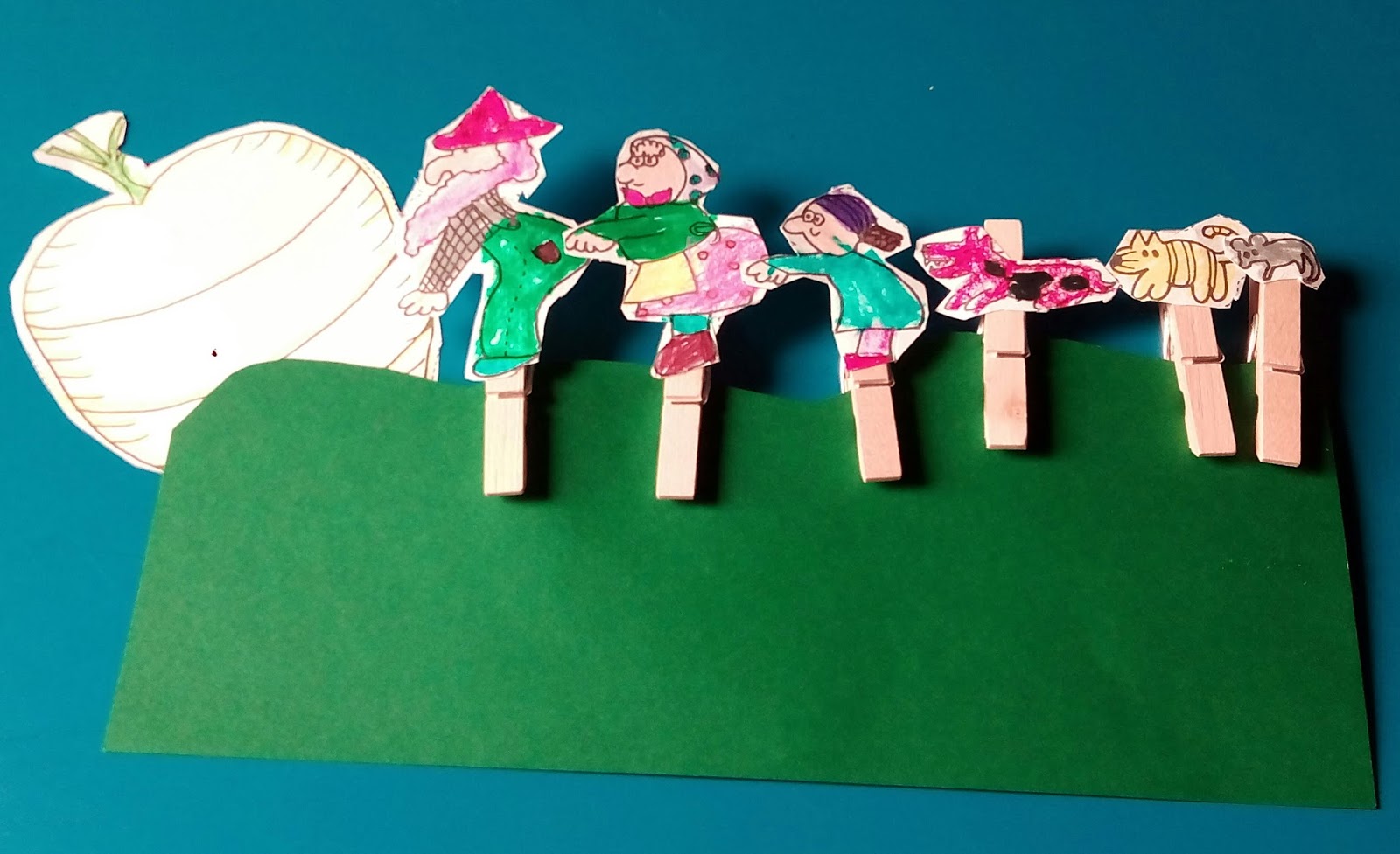 Zaldupe English Blog: "THE GIANT TURNIP": CRAFT TO TELL THE STORY