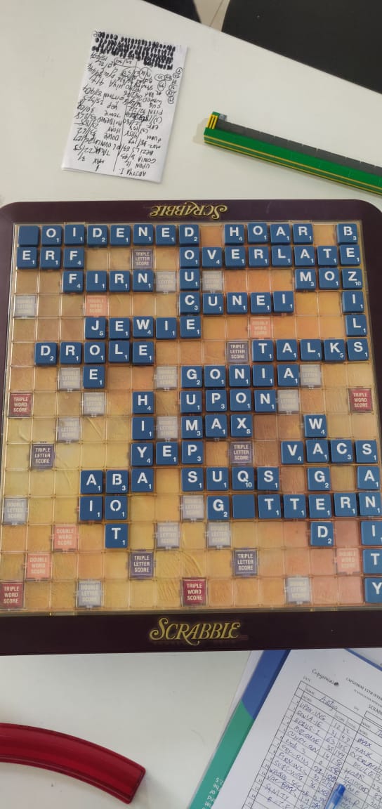 Capgemini International Scrabble Tournament 2019 - Game Boards ...