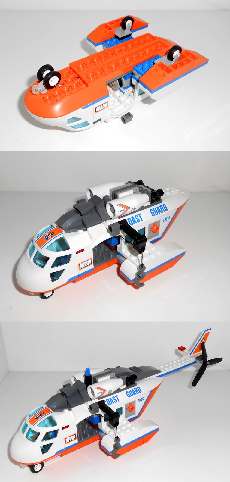 Oz Brick Nation: LEGO City 60013: Coast Guard Helicopter Review