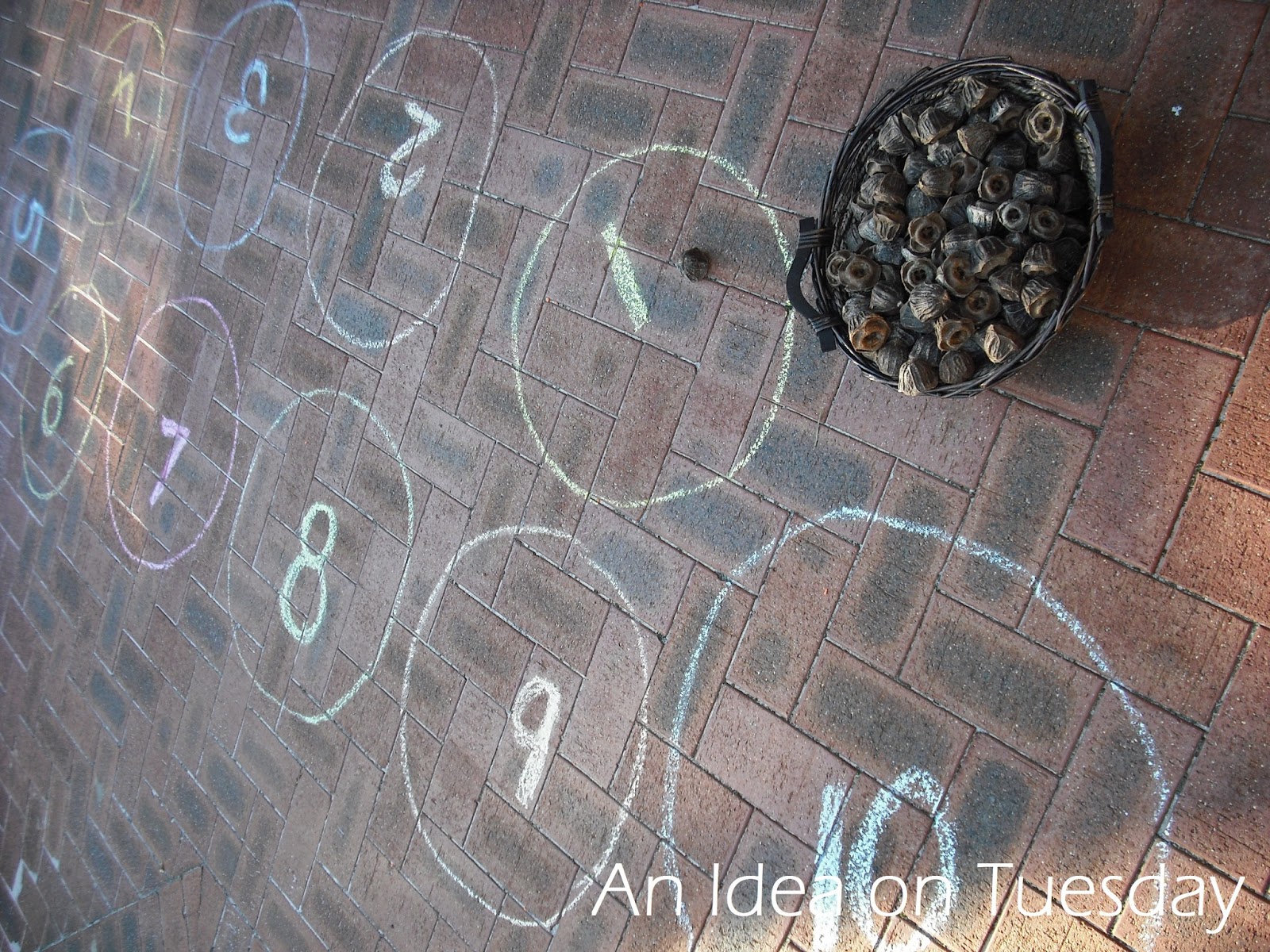 An idea on Tuesday: Teaching Numbers Using Resources from Around the House