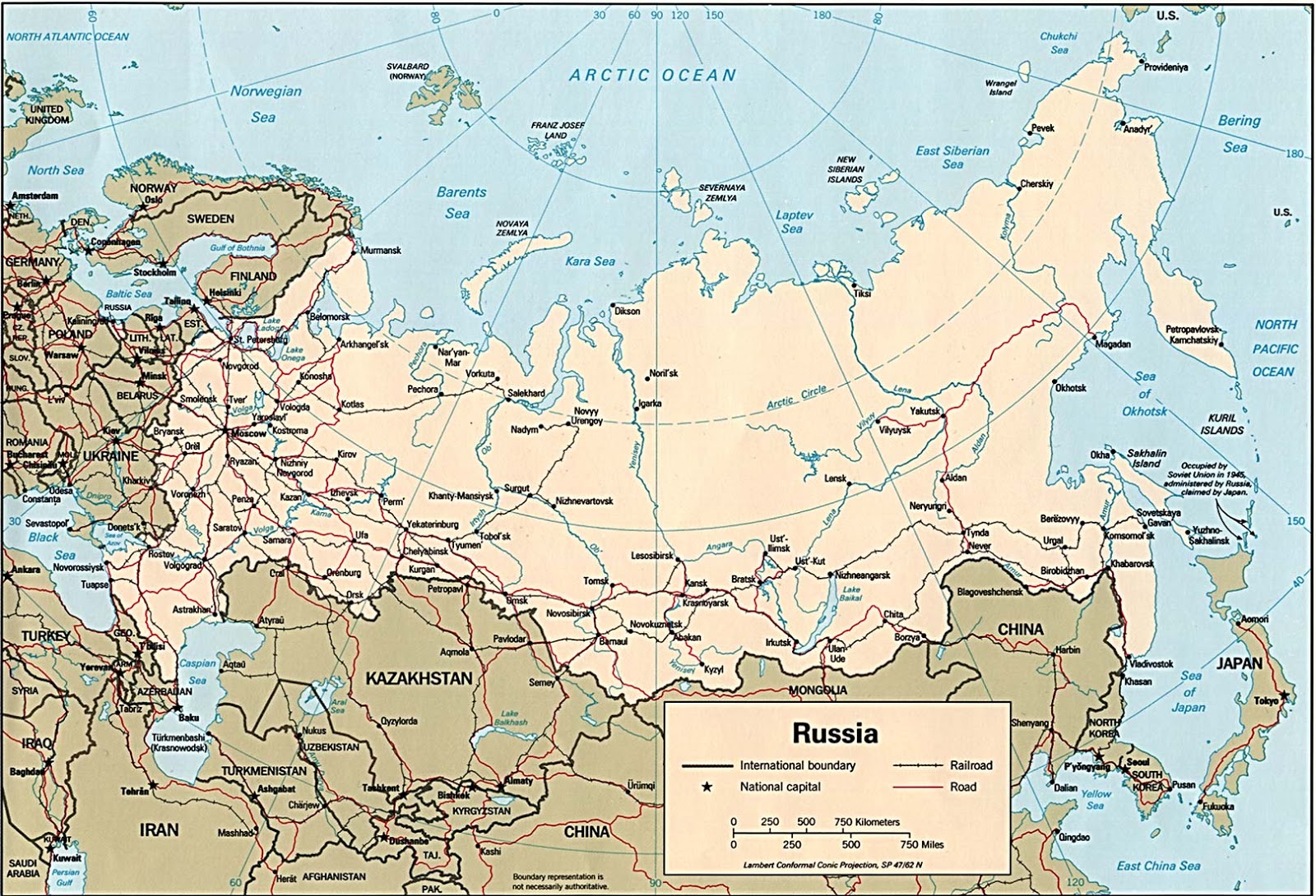 MAPAS DA RÚSSIA - Geografia Total™
