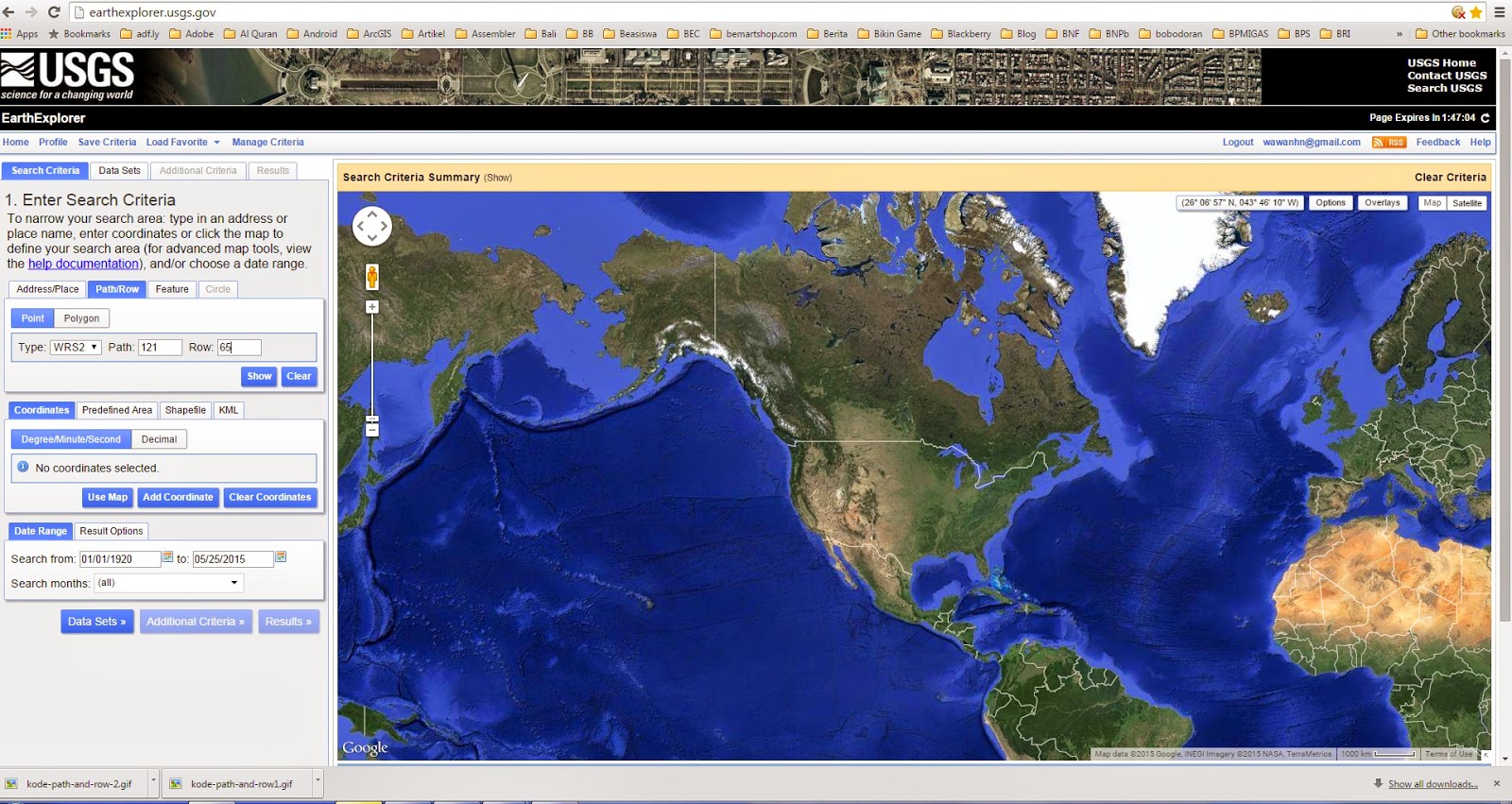Download Citra Landsat Gratis Bagian 2 | Share to The World