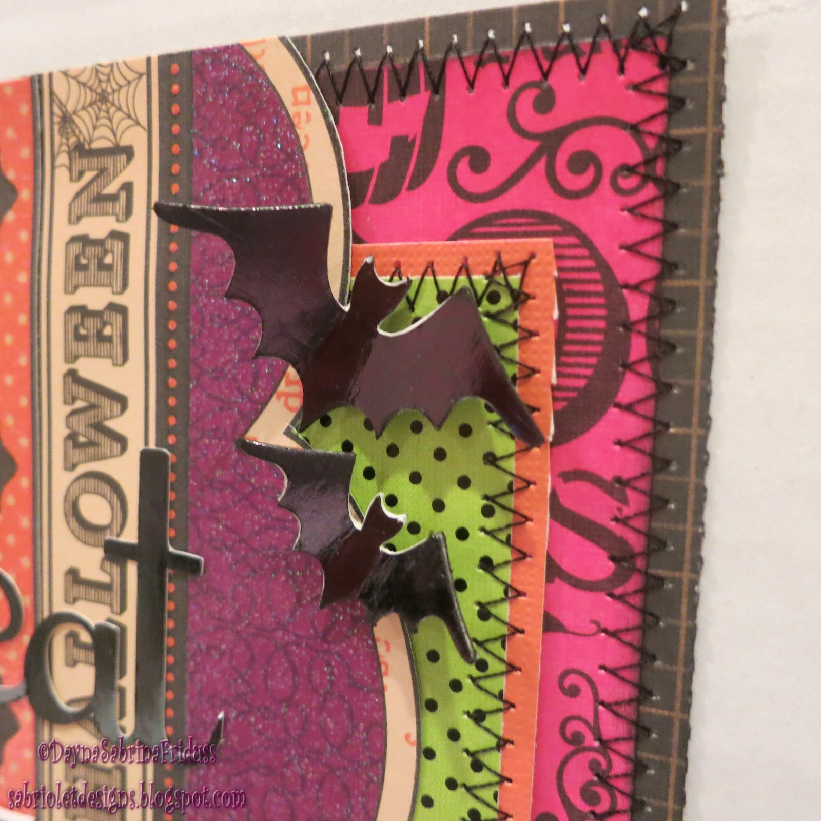 Sabriolet Designs: Trick or Treat featuring DCWV's Bewitched!