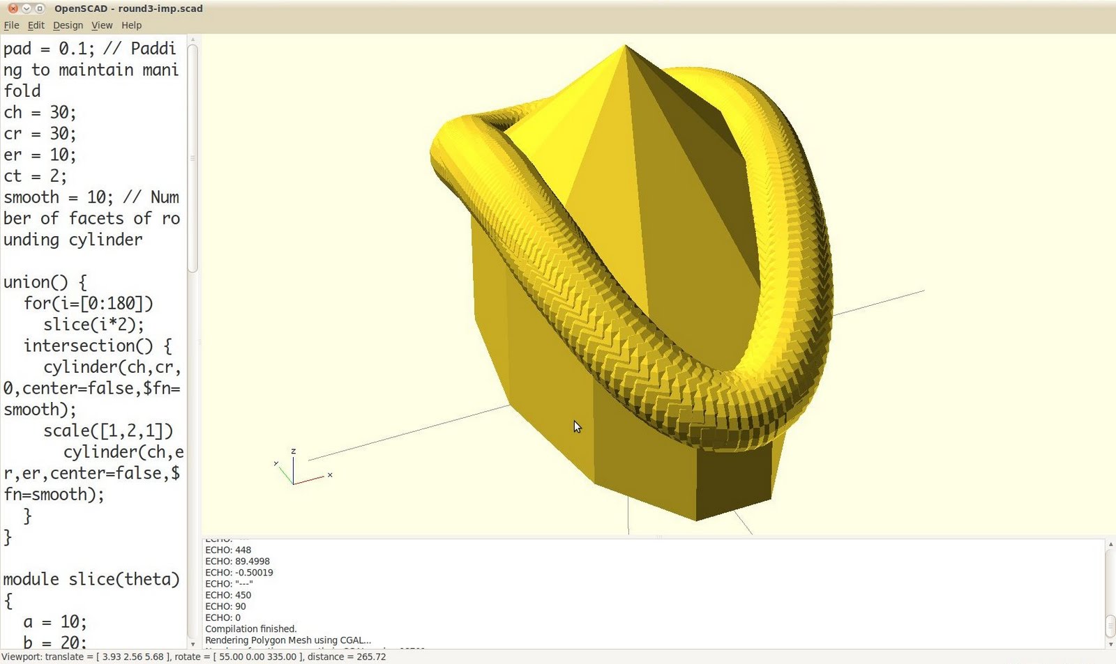 I Heart Robotics: OpenSCAD PPA for Ubuntu