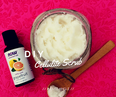DIY Cellulite Scrub - A Cute Angle