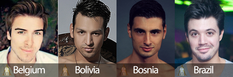 Manhunt International 2012 - The Contestants