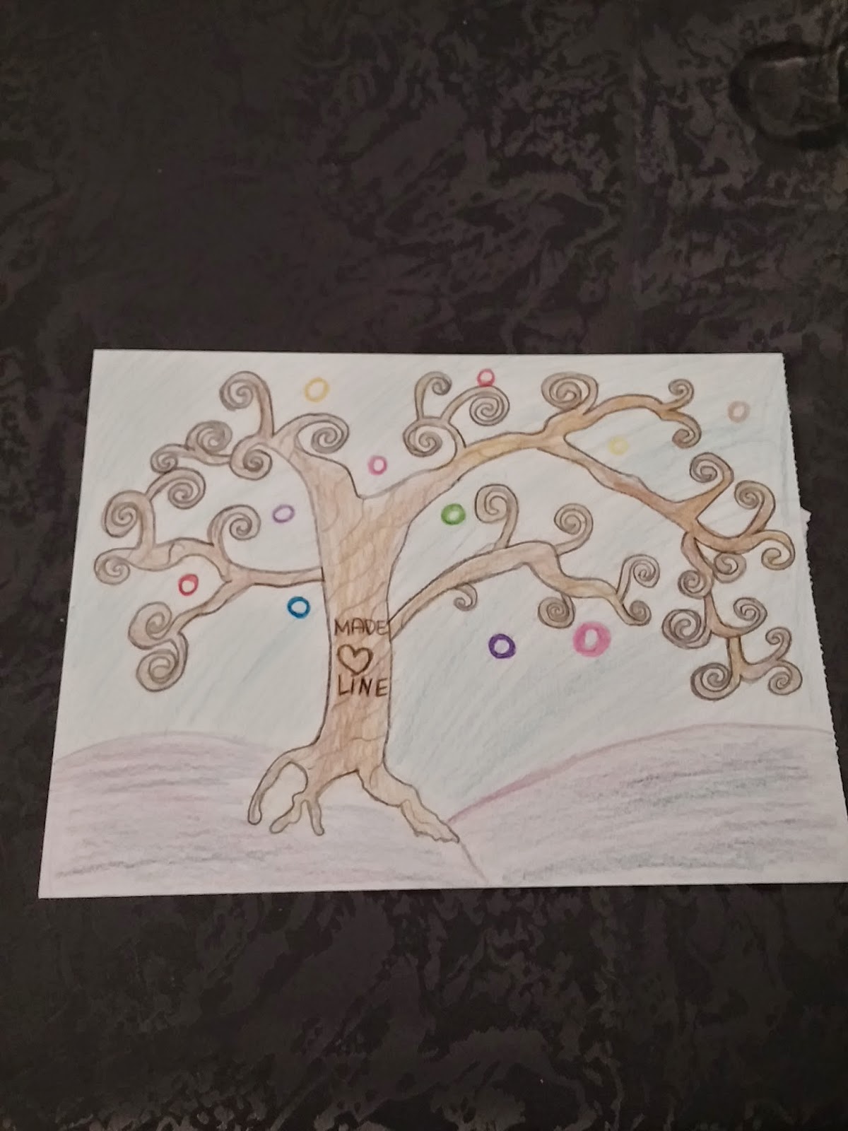 les "cré-activités" de Sophie: Arbres comme Natasha Wescoat