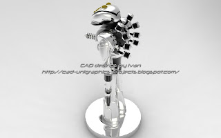 CAD designs by Ivan: Widowmaker robot, model