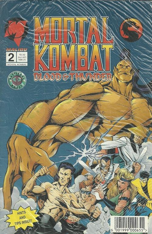 South African Comic Books: Battleaxe Press Mortal Kombat 2