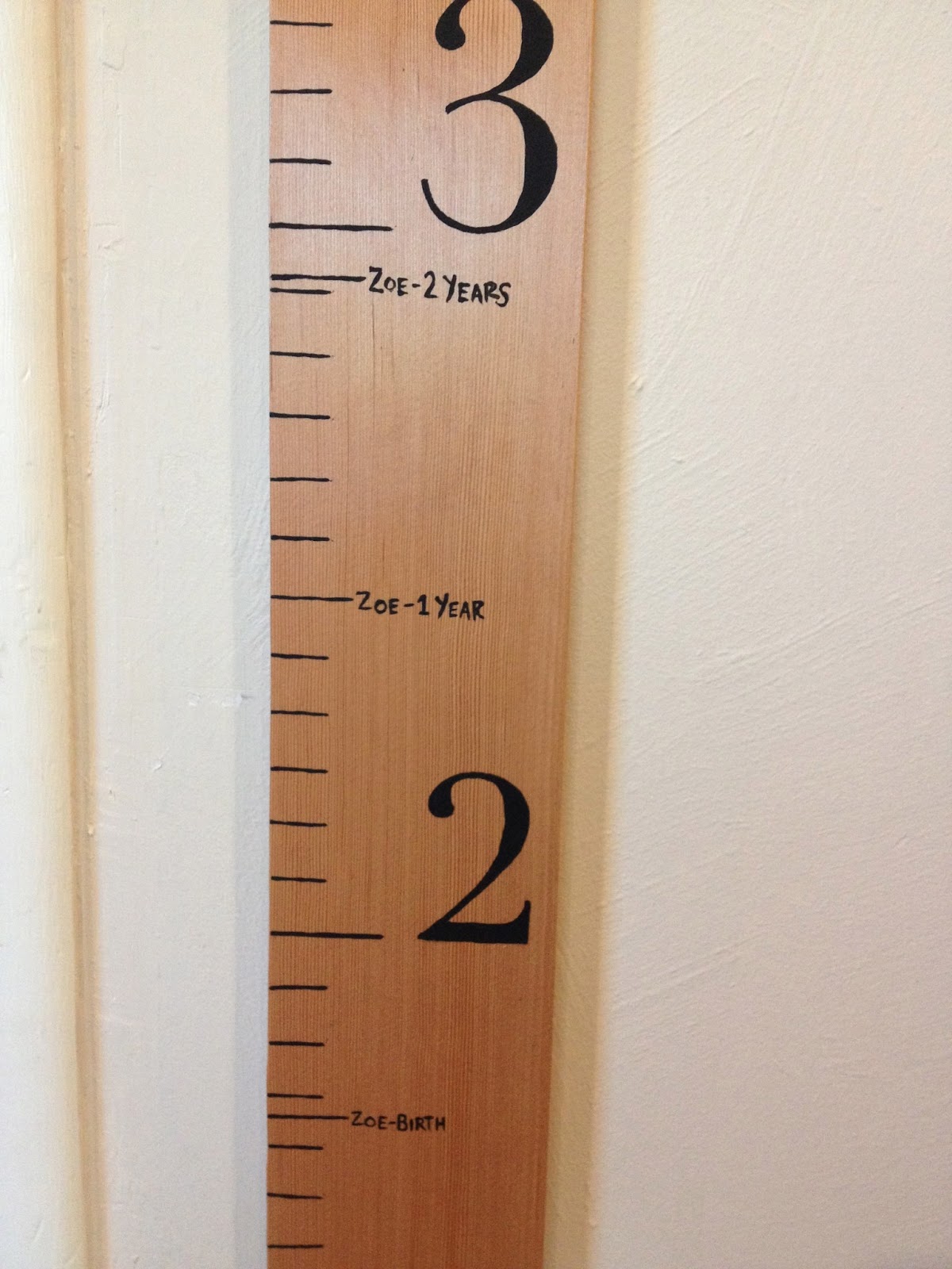 becky / chase: DIY Wall Ruler