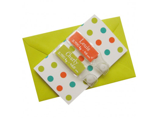 Faire-part de naissance original: Un faire-part pour deux