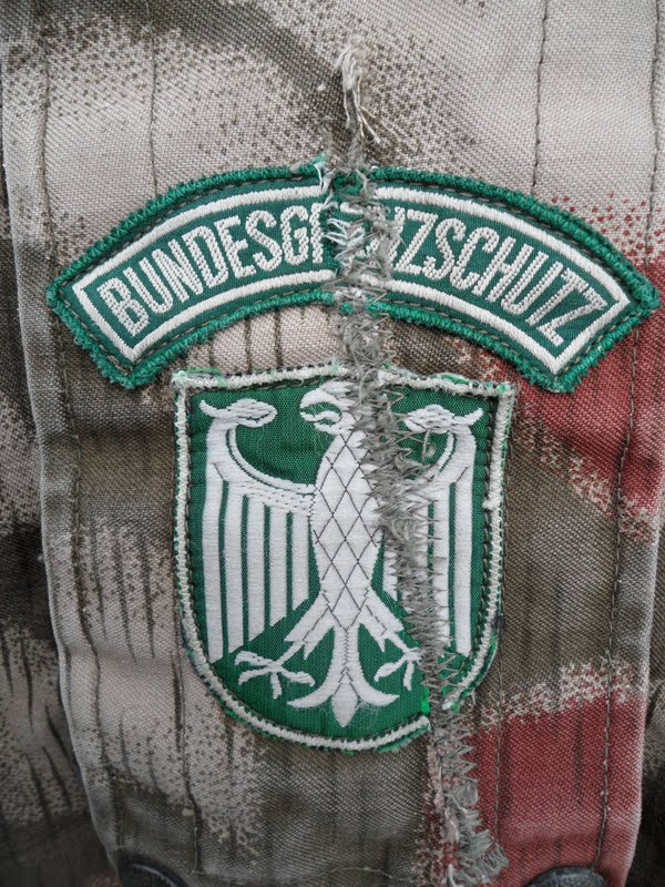 Four Bees: Bundesgrenzschutz Parka, BGS Sumpfmuster Camo