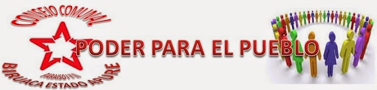 CONSEJO COMUNAL PARAISO I Y II: Consejos Comunales