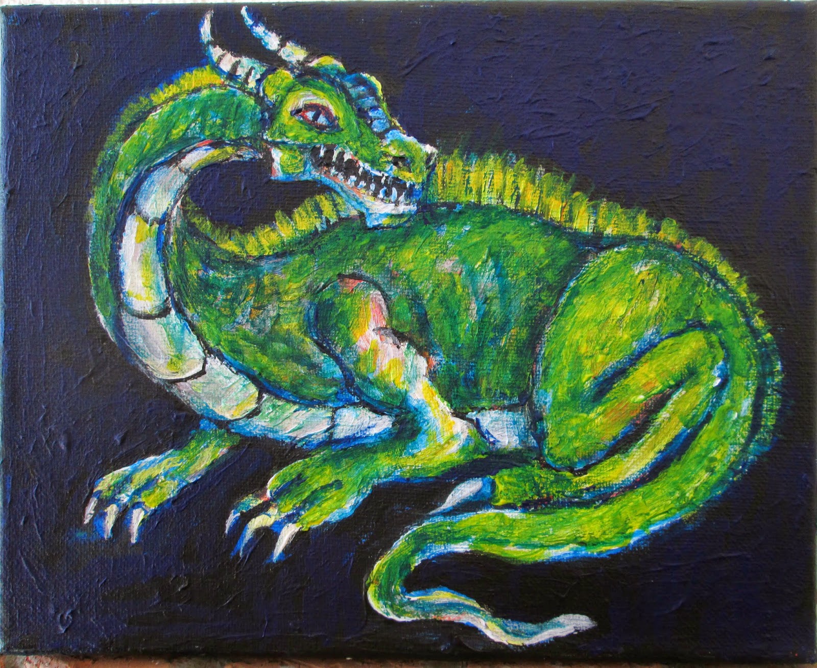 TIM OZMAN ART PORTFOLIO AND AUCTIONS.: Here be Dragons