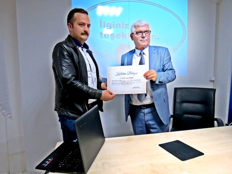 Prof.Dr.Hasan BAHAR Konferans verdi - Dedemli Köyü Dedemli Tv