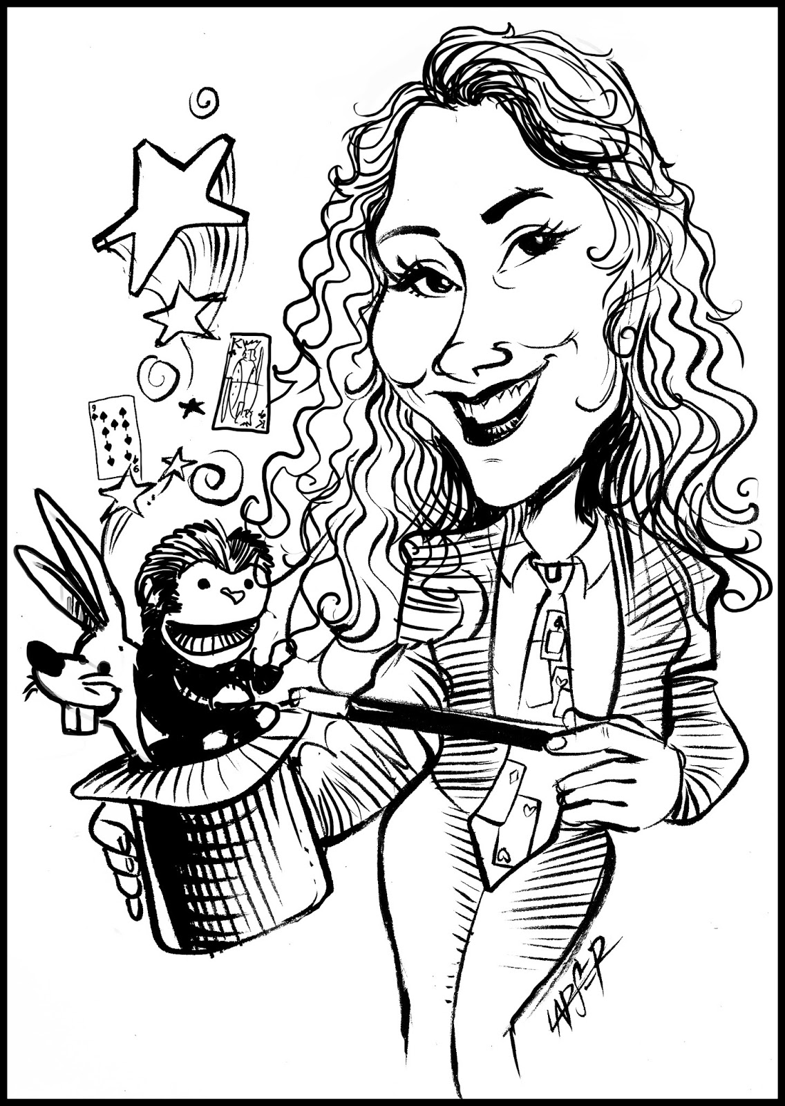 Lars Blog: Magic Suzy Coloring Page