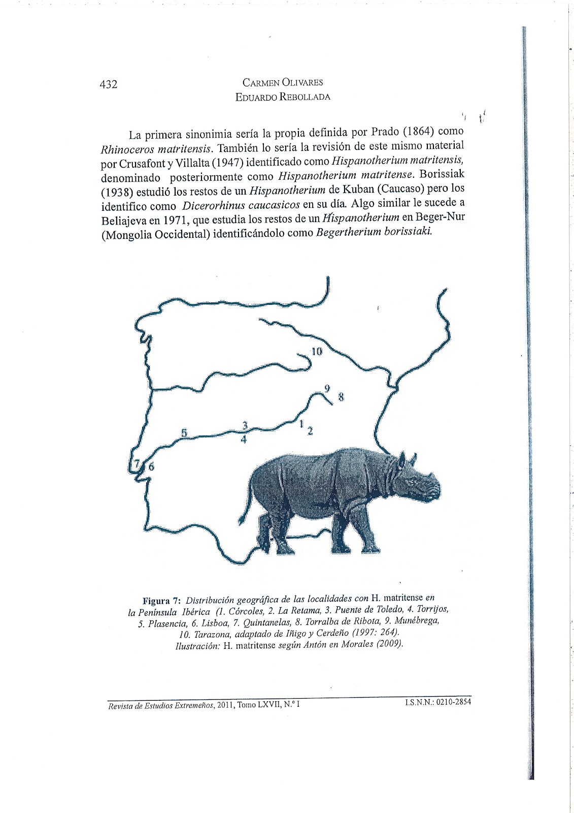 GEOLOGÍAS DE EXTREMADURA: "Revisión histórica, localización y ...