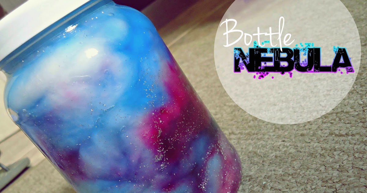 Bottle Nebula Roxo E Rosa