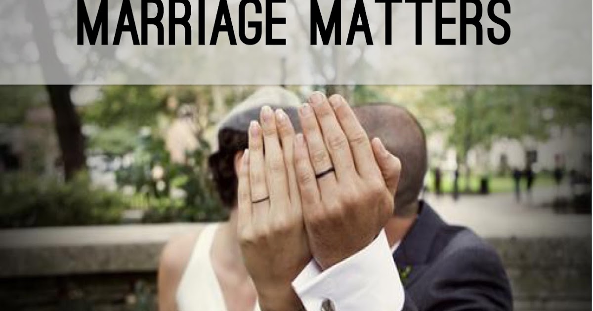 Marriage Matters ~ RELEVANT CHILDREN'S MINISTRY