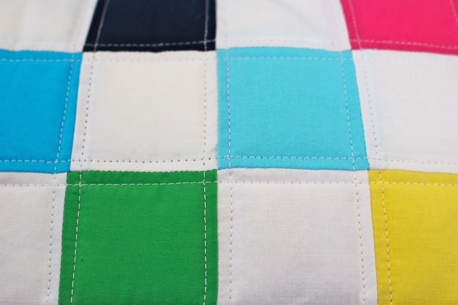 DIY Colorblock Patchwork Pillow - Jaime Costiglio