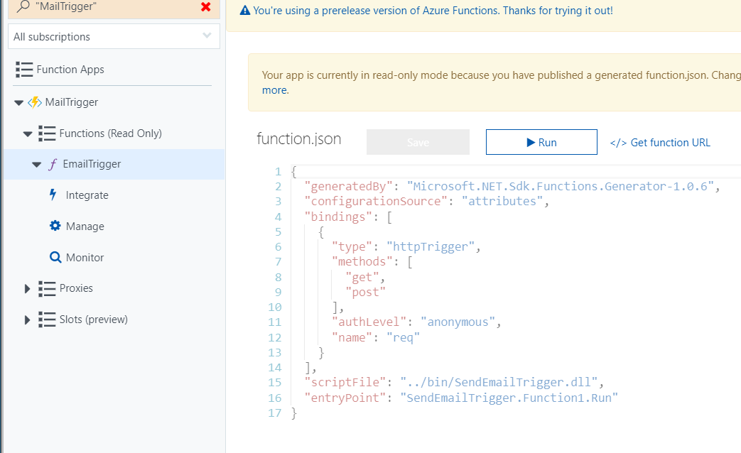 Hansamali Gamage: .NET Core app that talks with Graph API and Azure functions