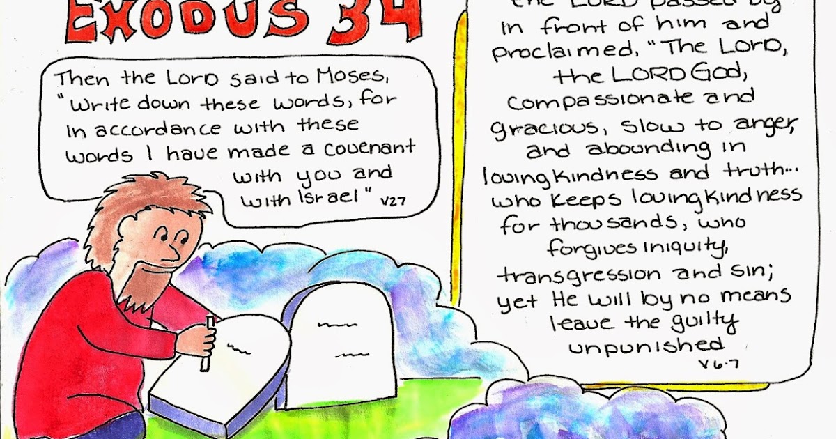 Doodle Through The Bible: Exodus 34