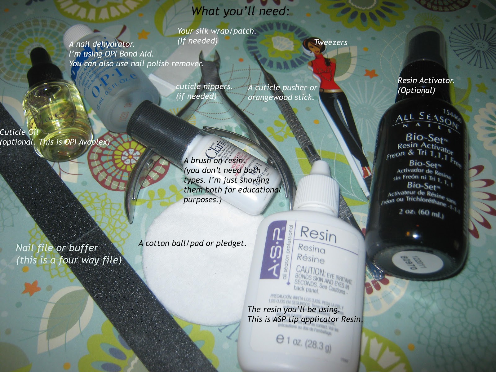 Rehab Your Nails: How to apply a silk wrap - Bee Polished