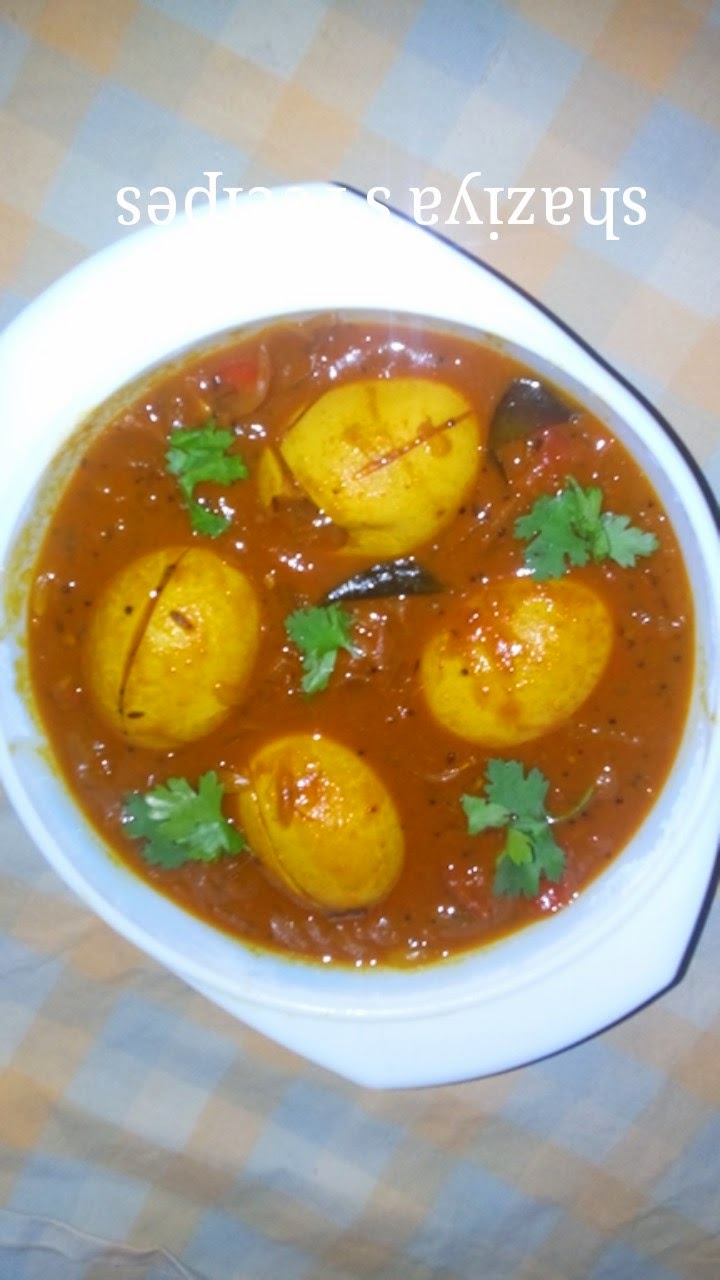 shaziya'srecipes: EGG PULUSU/ANDHRA KODI GUDDU PULUSU