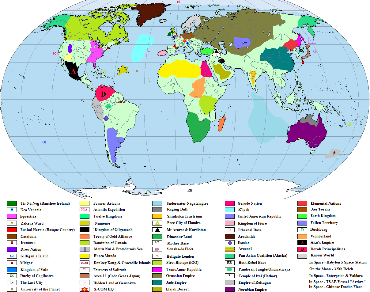 ISOT World - Building a Crossover World | SpaceBattles