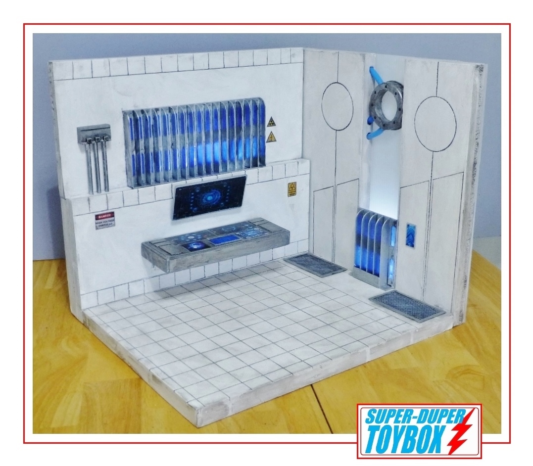 Super-DuperToyBox: 1:12 Scale Custom Sci-Fi Lab Diorama
