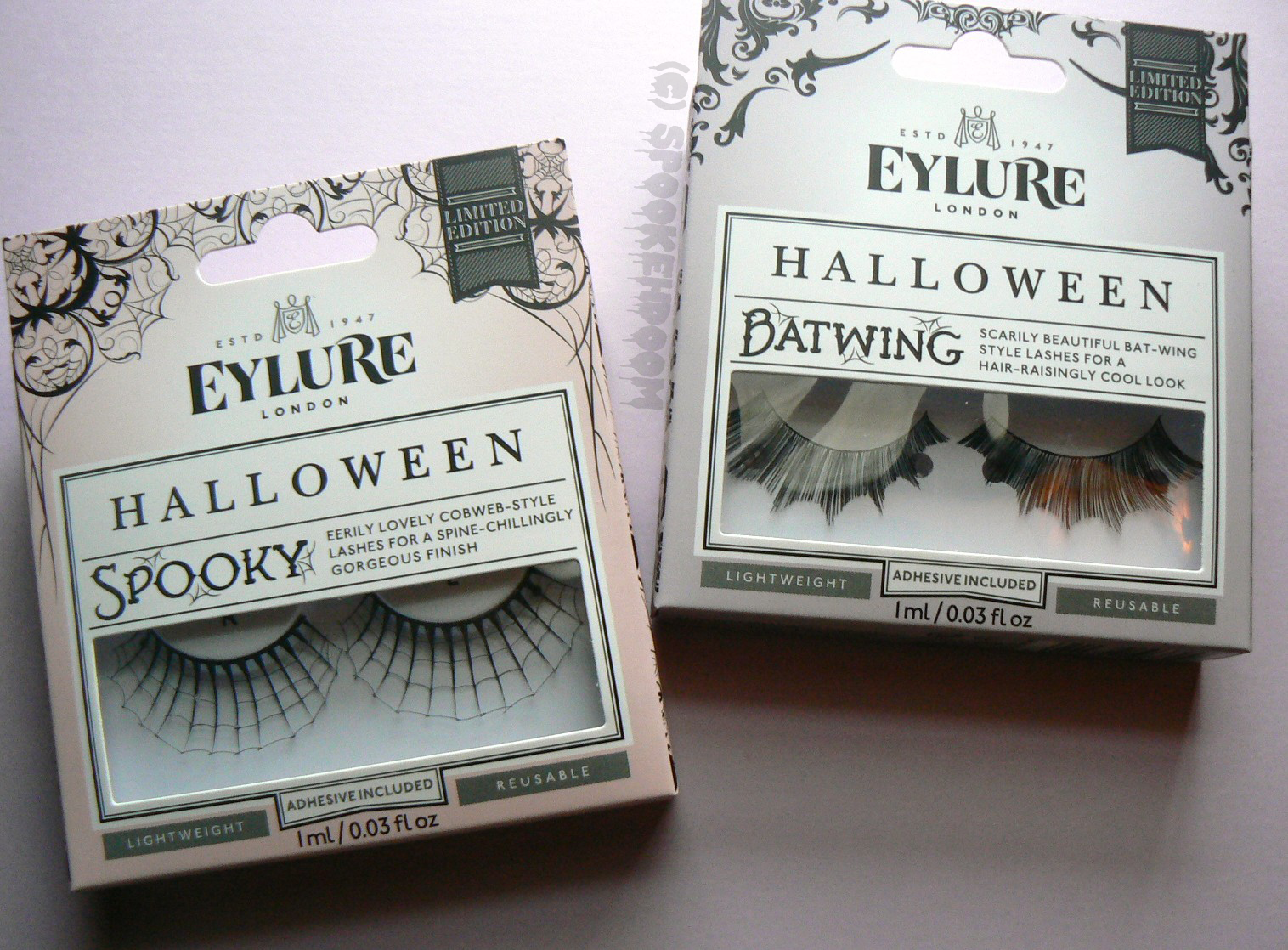 SPOOKEHDOOM: This IS Halloween: Eylure Limited Edition Spooky & Batwing ...