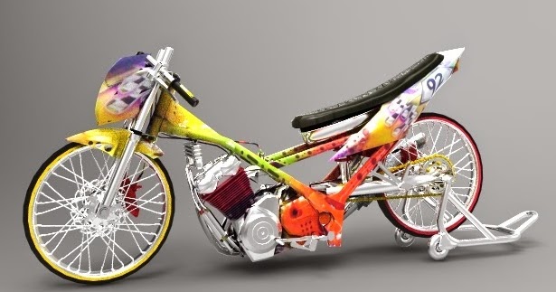 Under bone Raider 150 ~ Motorbike Dragracing