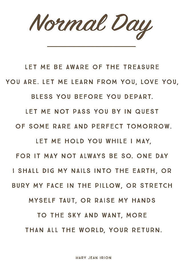 LONGING FOR MORE THAN A NORMAL DAY? READ THIS!