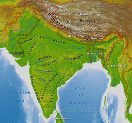 India: Landforms