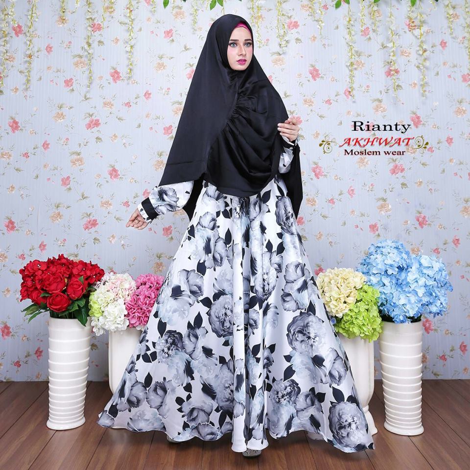 jual busana muslim: RIANY by AKHWAT