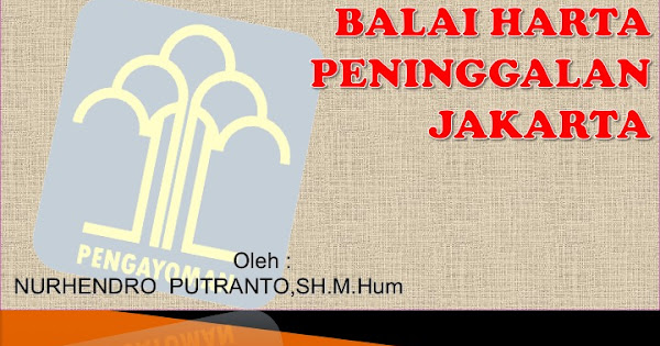 Balai Harta Peninggalan Jakarta | REINA NATAMIHARDJA