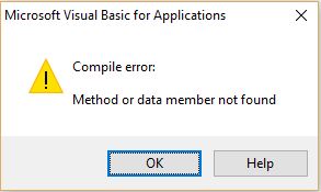 Handling Error while VBA Scripting - Tactical Process Automation