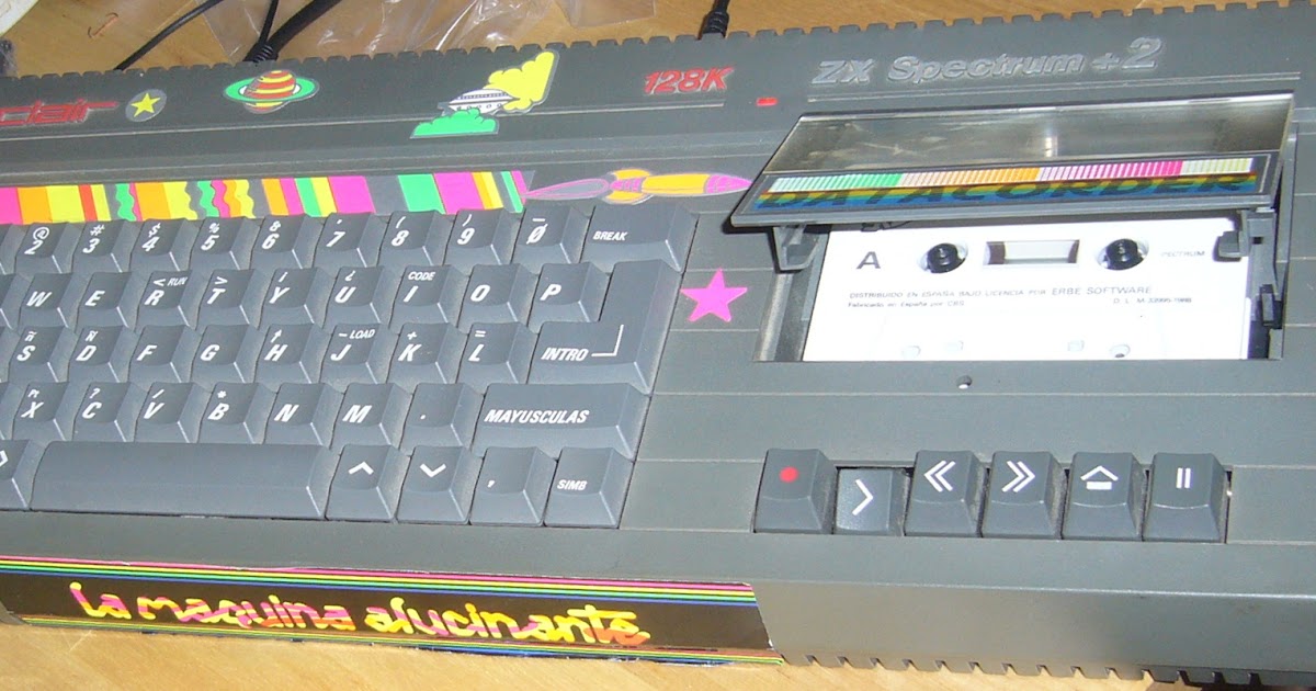 Malagueños originales y libres: Cargar un programa en el ZX Spectrum