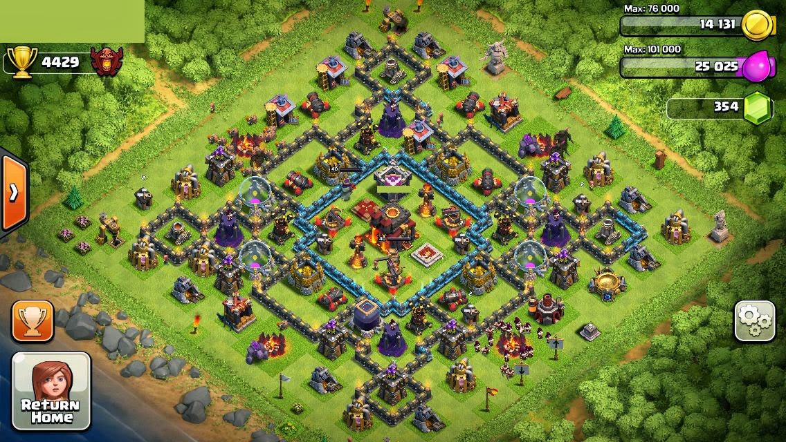 UPDATED TOP BASES LAYOUT OF TH10 - CLASH OF CLANS