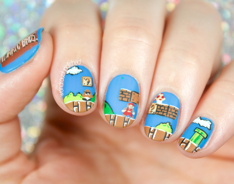 Wondrously Polished: 40 Great Nail Art Ideas - Geeks