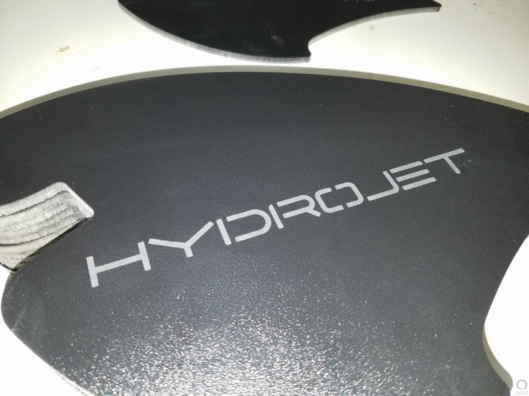 Waterjet Cutting, Design and Fabrication : Custom, School Logo Inlay ...