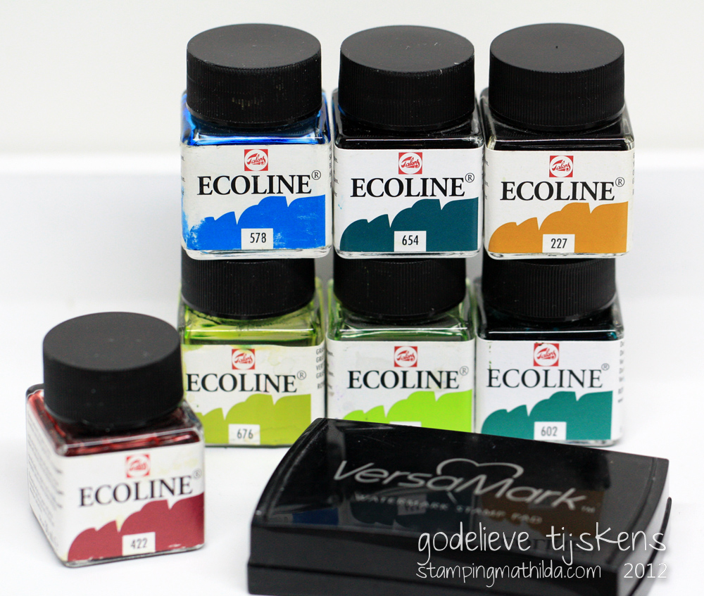 StampingMathilda: Versamark & Ecoline