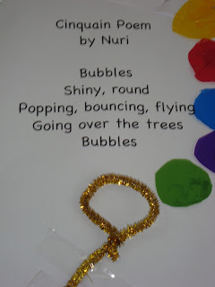Room 6 Sunnybrae Normal School: Come and read our Bubble Poems!!