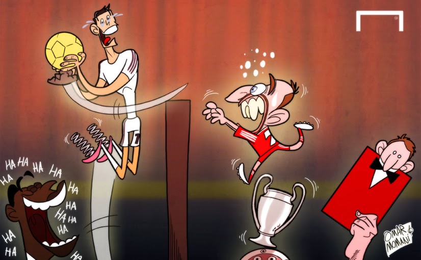 Omar Momani cartoons: Cristiano Ronaldo