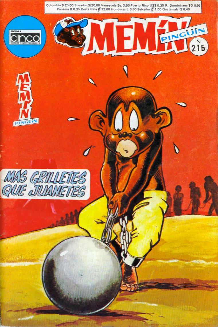 Mexico Comic Sonrisas: Memin Pingüin - Ed. Cinco (211 al 215)